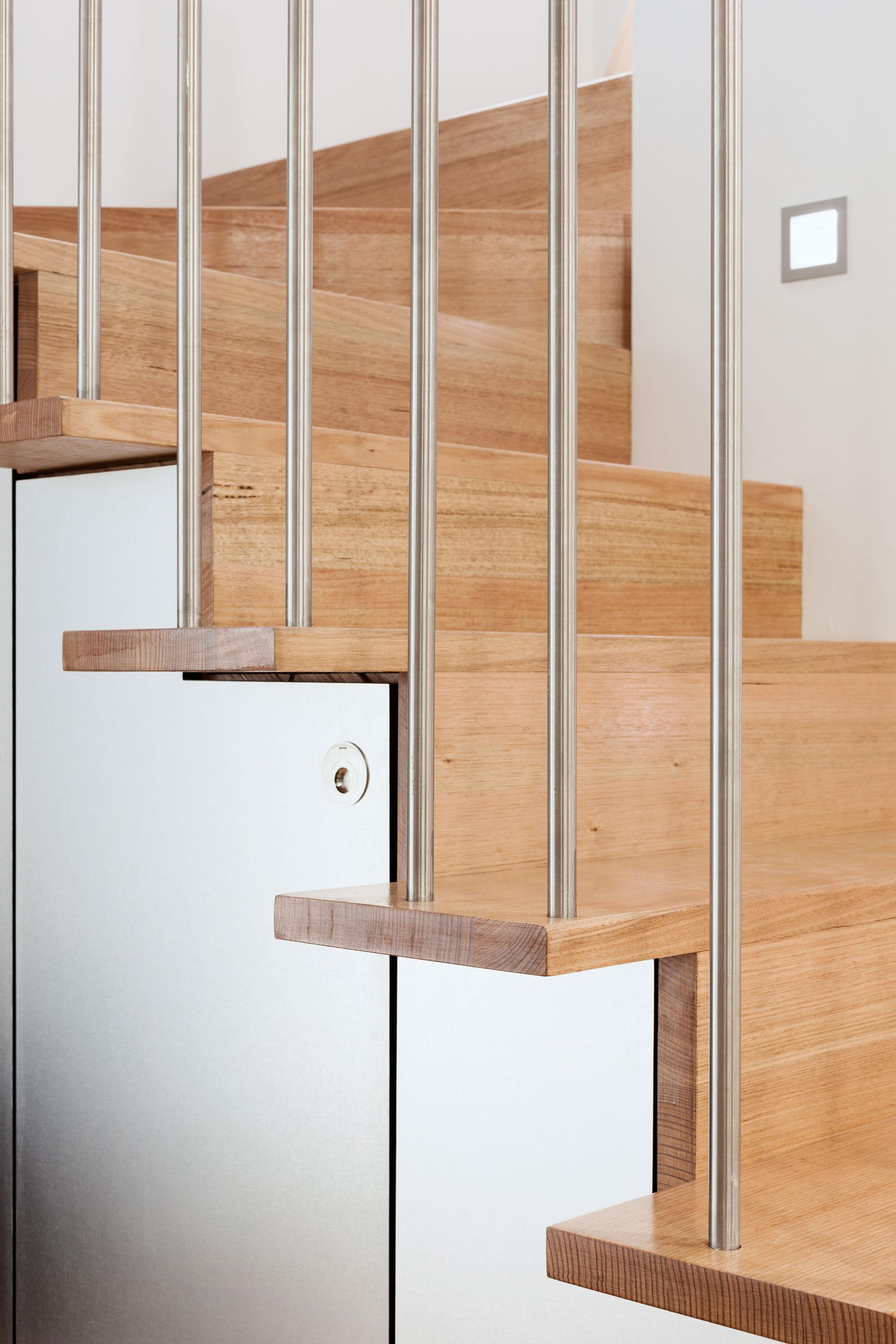 Vic Ash & stainless steel | Just Stairs